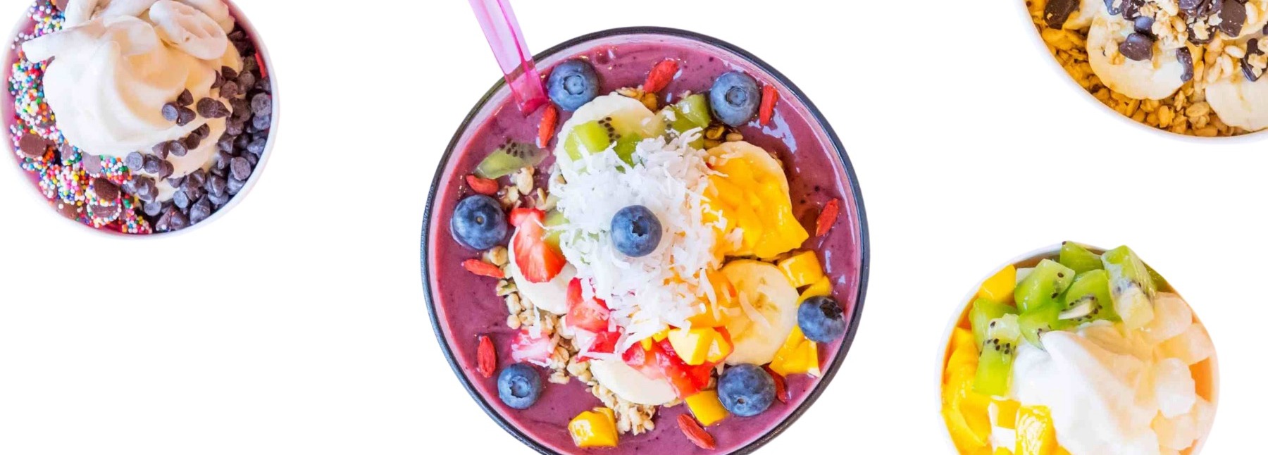 Bon Bon Berry Acai Bowl & Frozen Yogurt (UCLA) 莓莓可爱酸奶碗 Bon Bon Berry ...